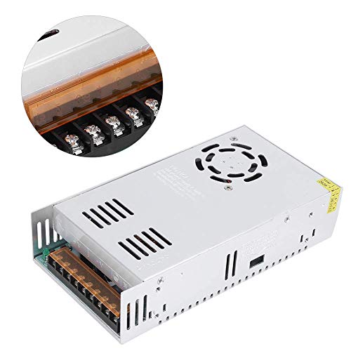 DC24V Output Switch Power Supply Driver Aluminum Alloy Voltage Converter LED Screen Strip Light 3 Dimensional Printer Power Supply Transformer(S‑600‑24（24V/25A/600W）AC110/220V±15%)