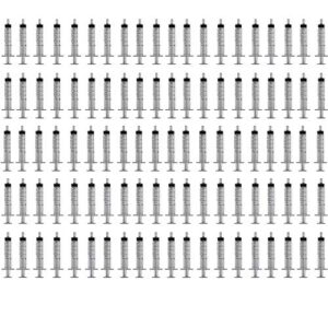 10ml Syringe Sterile with Luer Slip Tip, BH SUPPLIES - (No Needle) Individually Sealed - 100 Syringes