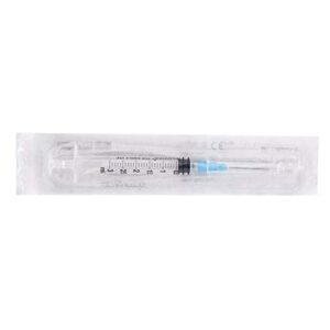 Brandzig 3ml Syringe with Needle - 23G, 1" Needle (100-Pack)…