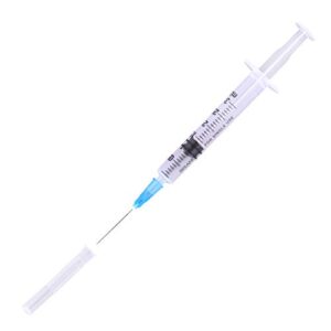 Brandzig 3ml Syringe with Needle - 23G, 1" Needle (100-Pack)…