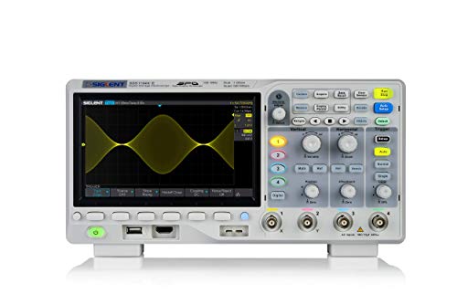 Siglent Technologies SDS1104X-E 100Mhz Digital Oscilloscope 4 channels Standard Decoder, Grey