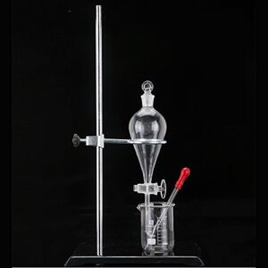 Cherish XT Home Distiller Distilling to Making Your Own Essential Oil, Moonshine, 3.3 Boro Alcohol Distiller Chemistry Lab Glassware Kit,Glass Distilling,Distillation Apparatus 15pcs Set, 500 ML