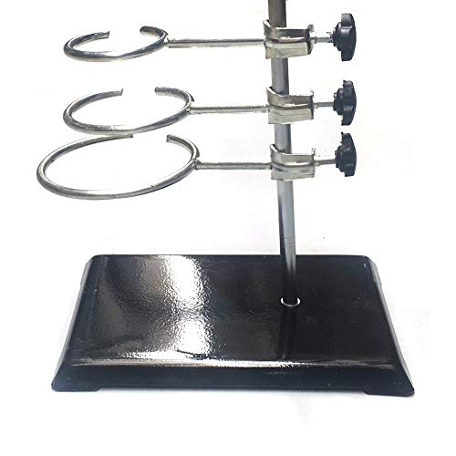 DOMINTY 60CM Laboratory Stands Support and Lab Clamp Flask Clamp Condenser Clamp Stands,Lab & Scientific Supplies Glassware & Labware