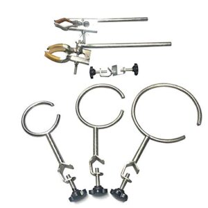 DOMINTY 60CM Laboratory Stands Support and Lab Clamp Flask Clamp Condenser Clamp Stands,Lab & Scientific Supplies Glassware & Labware