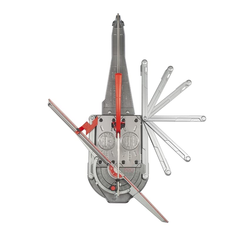 Montolit Masterpiuma 75P5 Power 5 Ergonomic Manual Tile Cutter 29" (75cm) Cutting Tool For Tough and Delicate Large Format Glass and Ceramic Tiles for Floor and Wall Tile Installation