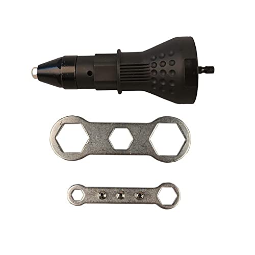 Cordless Rivet Gun Drill Adapter Electric Drill Tool Kit Electric Rivet Nut Riveter Adaptor Insert Nut Hand Power Tool Accessories