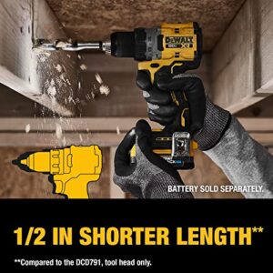 DEWALT 20V MAX XR Cordless Drill and Driver, 1/2", Bare Tool Only (DCD800B)