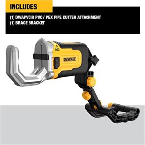 DEWALT IMPACT READY PVC/PEX Cutter with Brace Bracket (DWAPVCIR)