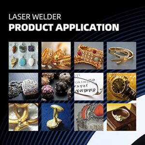 150W Jewelry Spot Welder 40 Joules Laser Jewelry Welder LJW-150W Countertop Gold Silver Laser Welding Machine 220V 1 Phase Desktop Jewelry Repair Tool for Platinum Bracelets 24K Gold