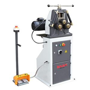 Kaka Industrial ERBM-10HV Multi-function Electric Pipe Tube Bender Tool, Steel Rebar Tube Bender Machine, Round Bending Tool, Reversible Pedal Switch, 230V460V-60HZ-3PH