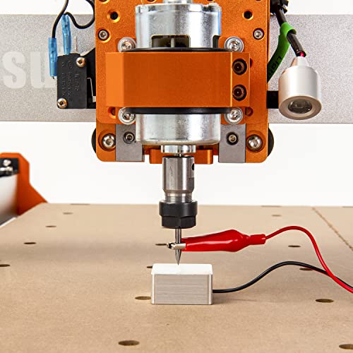 FoxAlien Masuter Pro CNC Router Machine, Upgraded 3-Axis Engraving All-Metal Milling Machine for Wood Acrylic MDF Nylon Carving Cutting