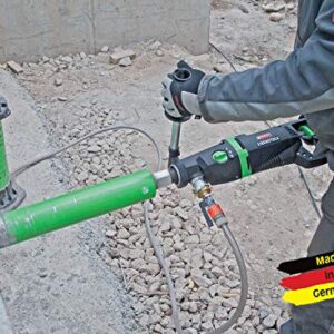 CS Unitec ETN 162/3 P - 6-3/8" Capacity Concrete Core Drill - Wet/Dry Diamond Core Drill - 3-Speed For Concrete, Brick, Block, and Stone - MADE IN GERMANY - 110V