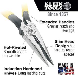 Klein Tools 80020 Tool Set with Lineman's Pliers, Diagonal Cutters, and Long Nose Pliers, with Induction Hardened Knives, 3-Piece