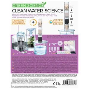 4M Clean Water Science - Climate Change, Global Warming, Lab - STEM Toys Educational Gift for Kids & Teens, Girls & Boys