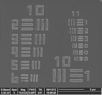 Extreme USAF, Microscope Resolution Target