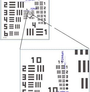 Extreme USAF, Microscope Resolution Target