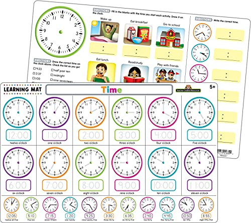 Time Learning Mat