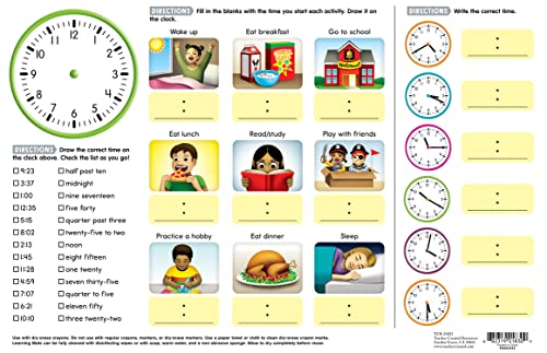 Time Learning Mat