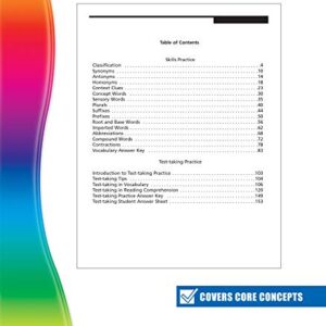 Spectrum Grade 4 Vocabulary Workbook, 4th Grade Vocabulary Covering Word Relationships, Sensory Language, Roots and Affixes, and Reading Comprehension Context Clues, Classroom or Homeschool Curriculum