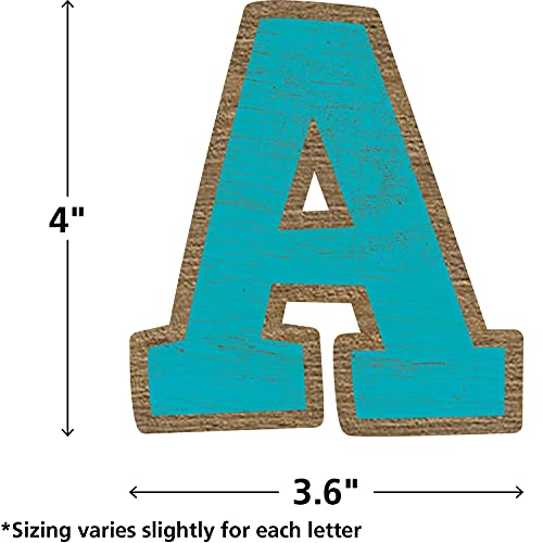 Teacher Created Resources Painted Wood Bold Block 4" Letters Combo Pack (TCR8820)