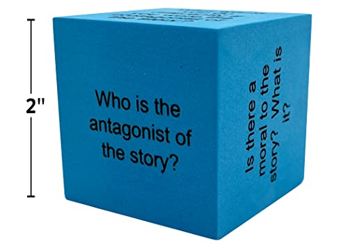 Teacher Created Resources 20634 Foam: Reading Comprehension Cubes