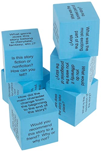 Teacher Created Resources 20634 Foam: Reading Comprehension Cubes