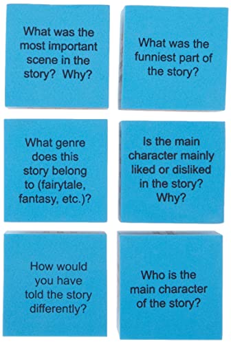 Teacher Created Resources 20634 Foam: Reading Comprehension Cubes