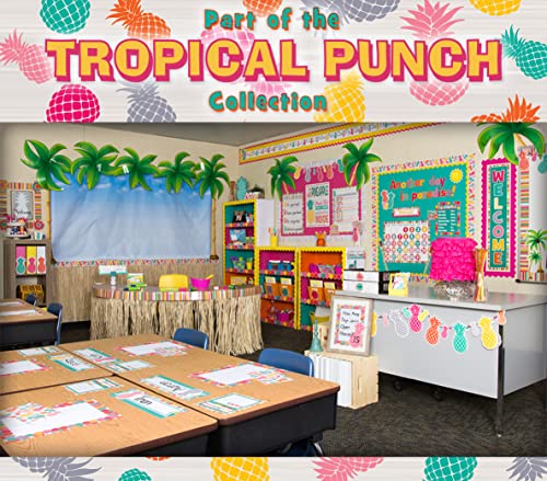 Teacher Created Resources 2658 Tropical Punch Straight Border Trim