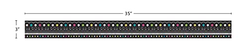 Teacher Created Resources Chalkboard Brights Straight Border Trim (5619)