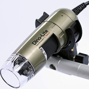 Dino-Lite USB Digital Microscope AM4111T - 1.3MP, 10x - 50x, 220x Optical Magnification, Microtouch