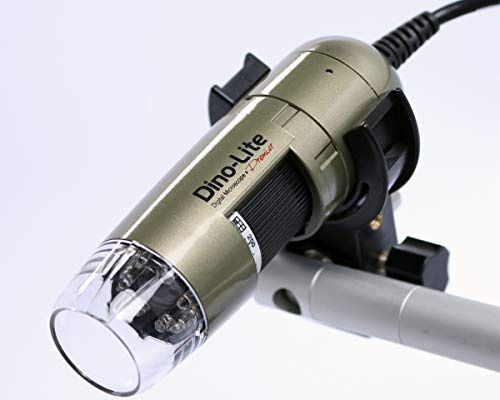 Dino-Lite USB Digital Microscope AM4111T - 1.3MP, 10x - 50x, 220x Optical Magnification, Microtouch