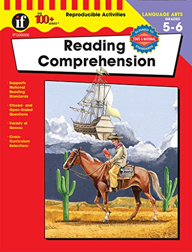 Carson Dellosa | Reading Comprehension Workbook | 5th–6th Grade, 128pgs (The 100+ Series™)