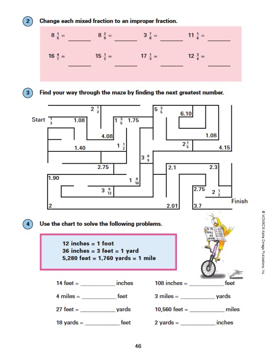 Horizons 6th Grade Math Student Book 1 (Lifepac)