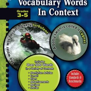 101 Lessons: Vocabulary Words in Context: Vocabulary Words in Context