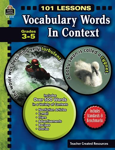 101 Lessons: Vocabulary Words in Context: Vocabulary Words in Context