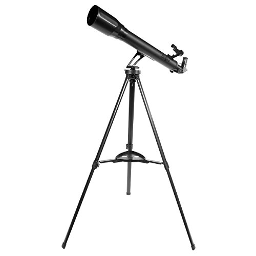 BRESSER ExploreOne Gemini II Matte Black 70mm Slow Motion AZ Mount Telescope 88-20170,70mm -- Gemini Flat Black