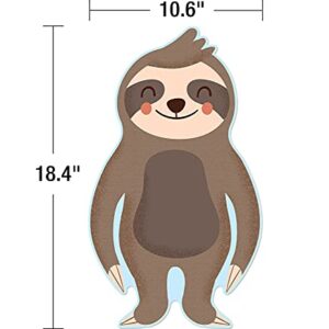 Carson Dellosa 1 World Sloth Weather Bulletin Board Set Seasons & Weather Charts,Seasonal Accents & Articles of Clothing to Dress Sloth for the Weather,Homeschool or Classroom Décor(54 pc)(Pack of 2)