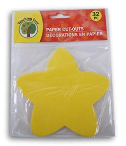 teaching tree paper cut-outs – star – 32 count