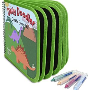 The Pencil Grip Reusable Activity Book Daily Doodler Dino Cover (TPG-841)