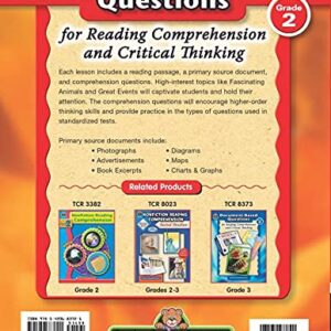 Document-Based Questions for Reading Comprehension and Critical Thinking: Grade 2