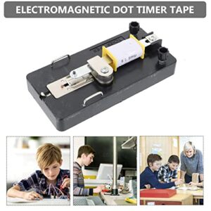 POPETPOP Physics Ticker- Tape Timer- Electromagnetic Dotting Timer, Teaching Laboratory Equipment, Laboratory Acceleration Apparatus for School Lab