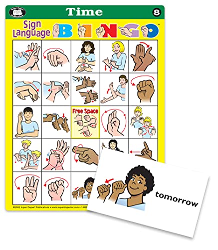 Super Duper Publications | American Sign Language Bingo Game | Educational Learning Resource for Children