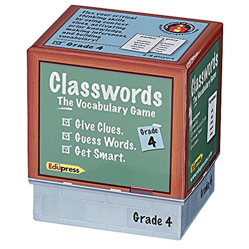 Edupress EP-3752 Grade 4 Classwords Vocabulary Game Grade 3" Height, 3.75" Wide, 4.25" Length(Pack of 201)