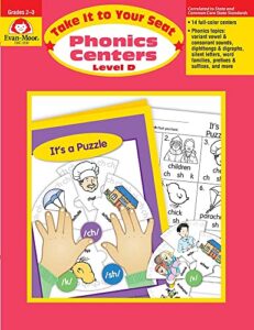 take it to your seat phonics centers, grades 2-3