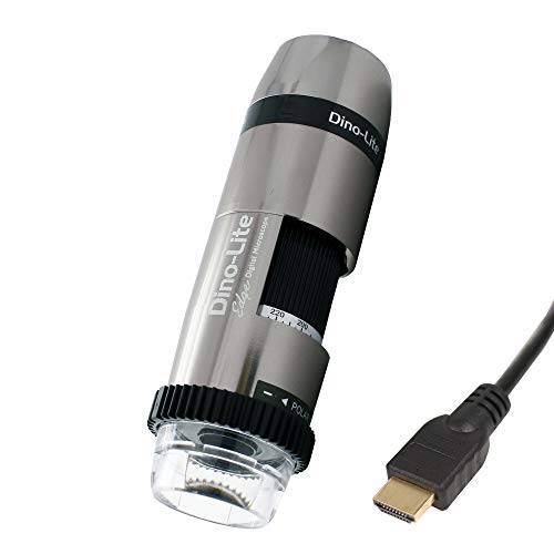 Dino-Lite HDMI Digital Microscope AM5218MZT- 720p, 20x - 220x Optical Magnification, Polarized Light