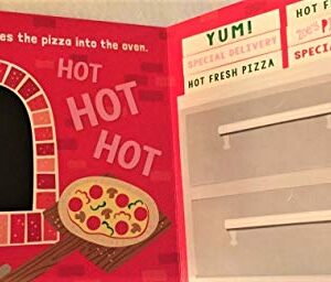 Zoe's Pizza Palace A Lift-A-Flap Hardcover Illustrated Board Book