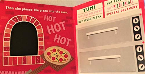 Zoe's Pizza Palace A Lift-A-Flap Hardcover Illustrated Board Book