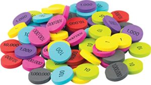 teacher created resources foam place value disks (20715)