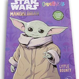 The Mandalorian ''Little Bounty'' Baby Yoda Colortivity Coloring and Activity Book - 64 Pages