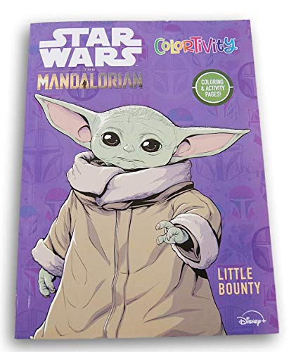 The Mandalorian ''Little Bounty'' Baby Yoda Colortivity Coloring and Activity Book - 64 Pages